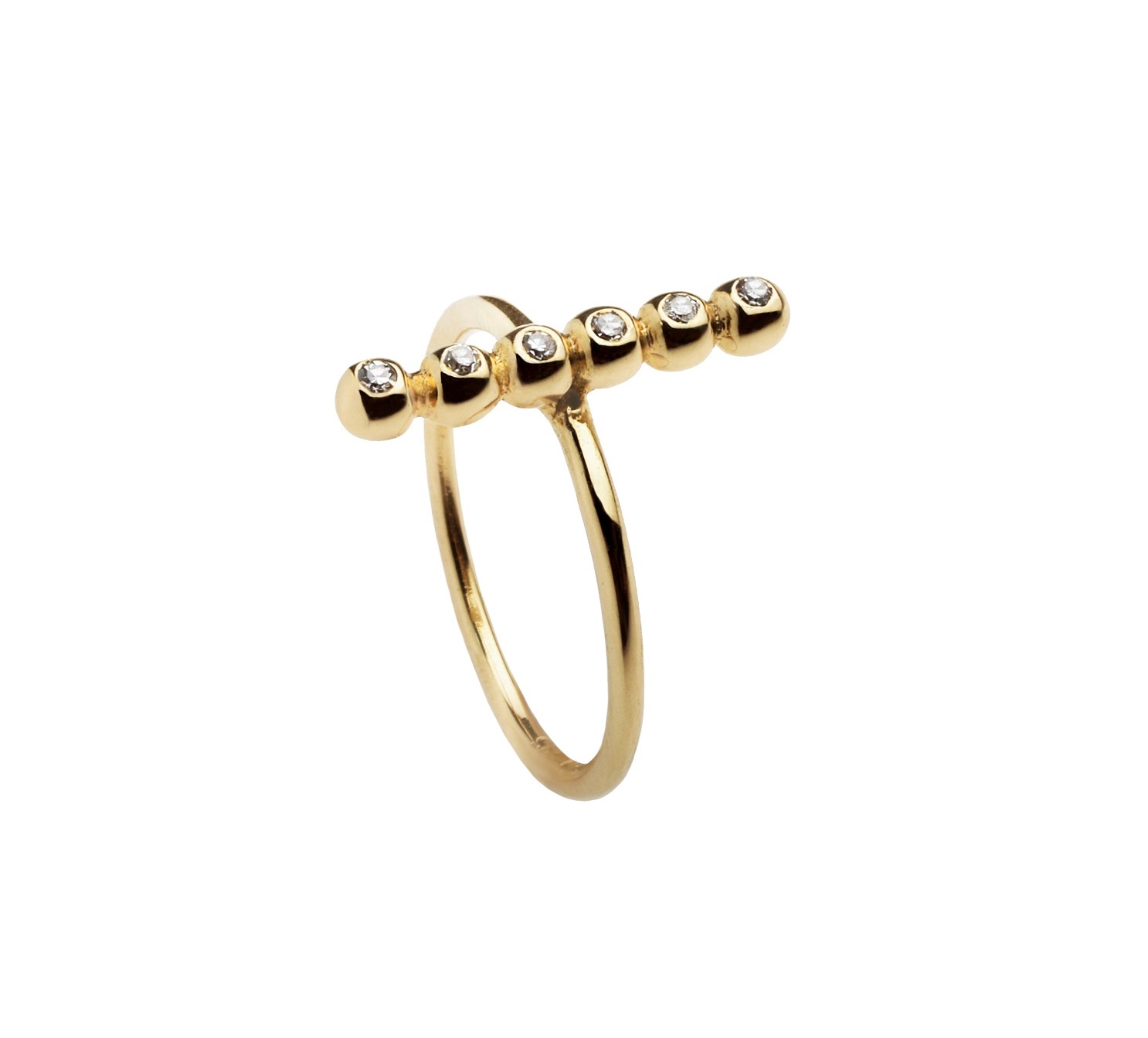 ONCE UPON A TIME - Solid Gold Ring, Diamonds | Danai Giannelli